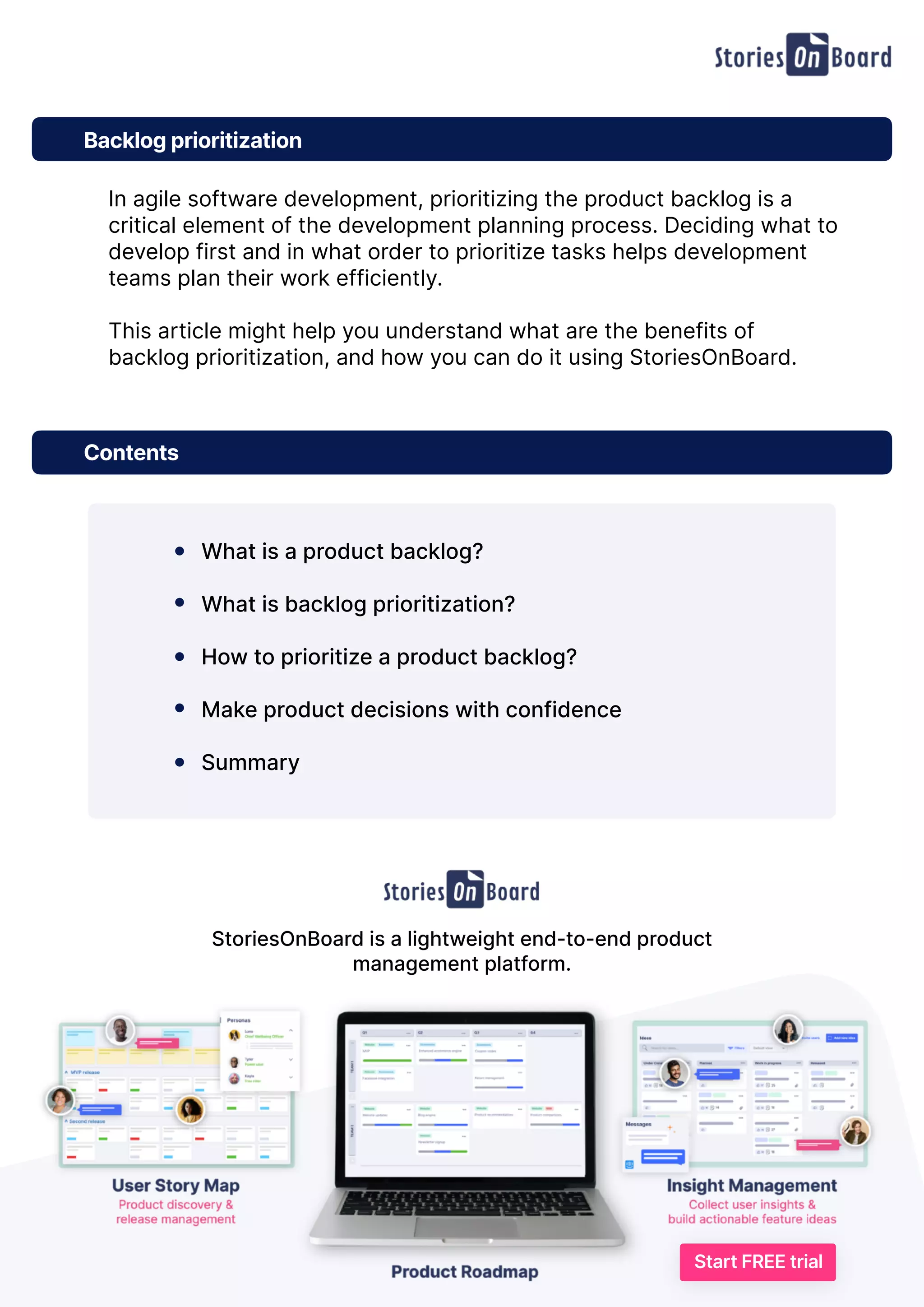 How to Do Backlog Prioritization Easily and Efficiently ...