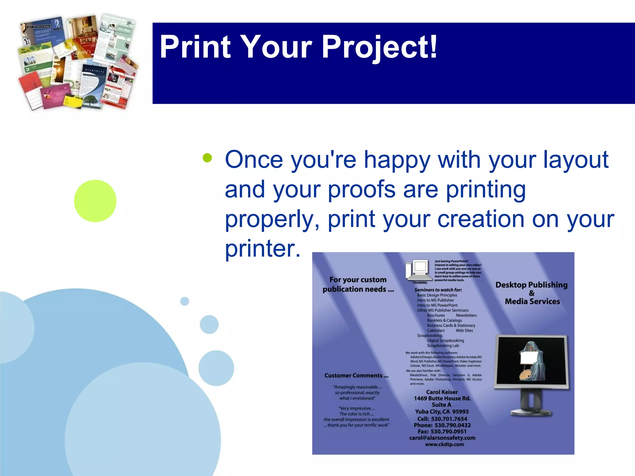 How To Do Desktop Publishing | PPT