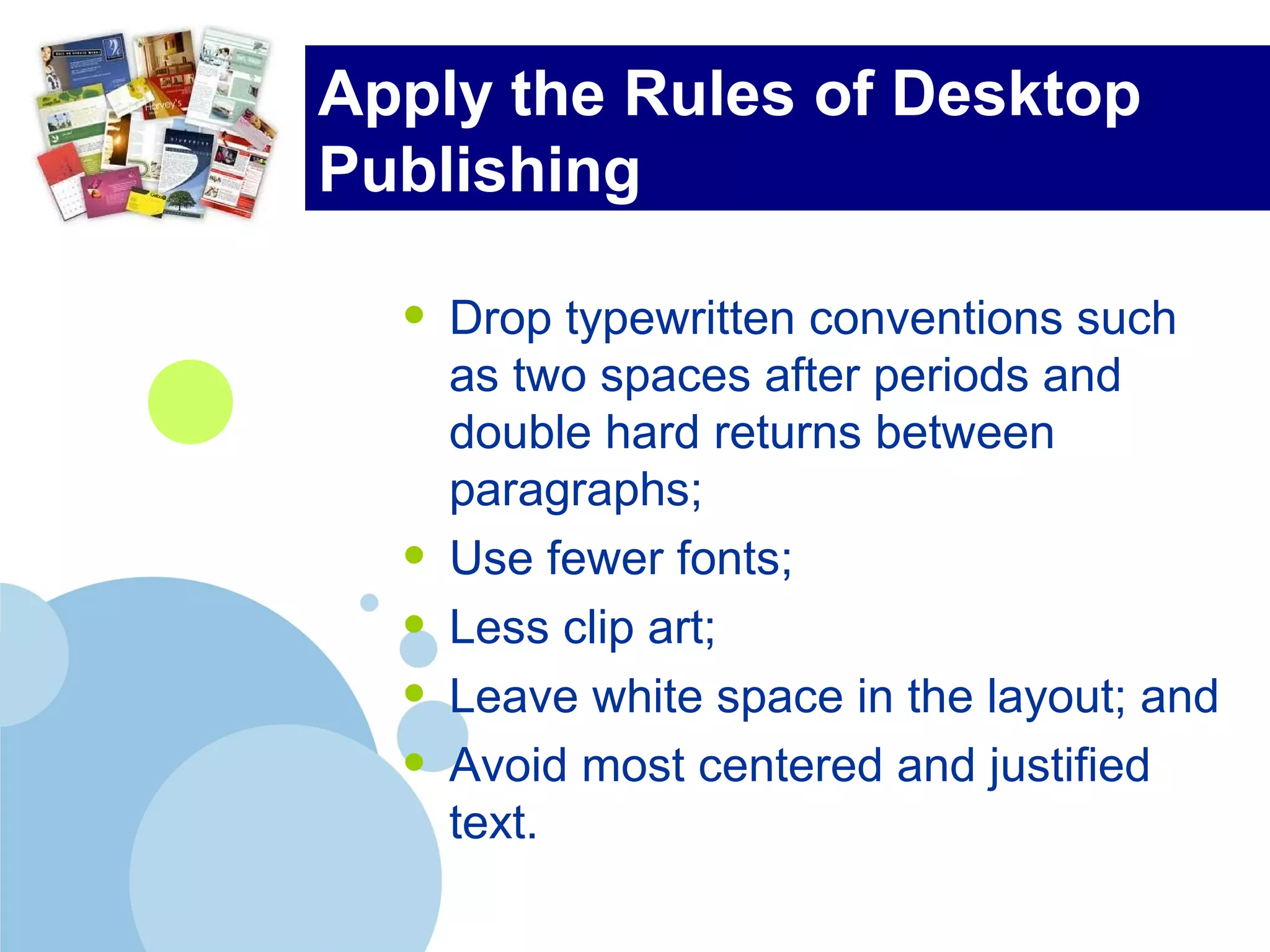 How To Do Desktop Publishing | PPT