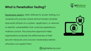 How to do penetration testing Digitdefence | PPT