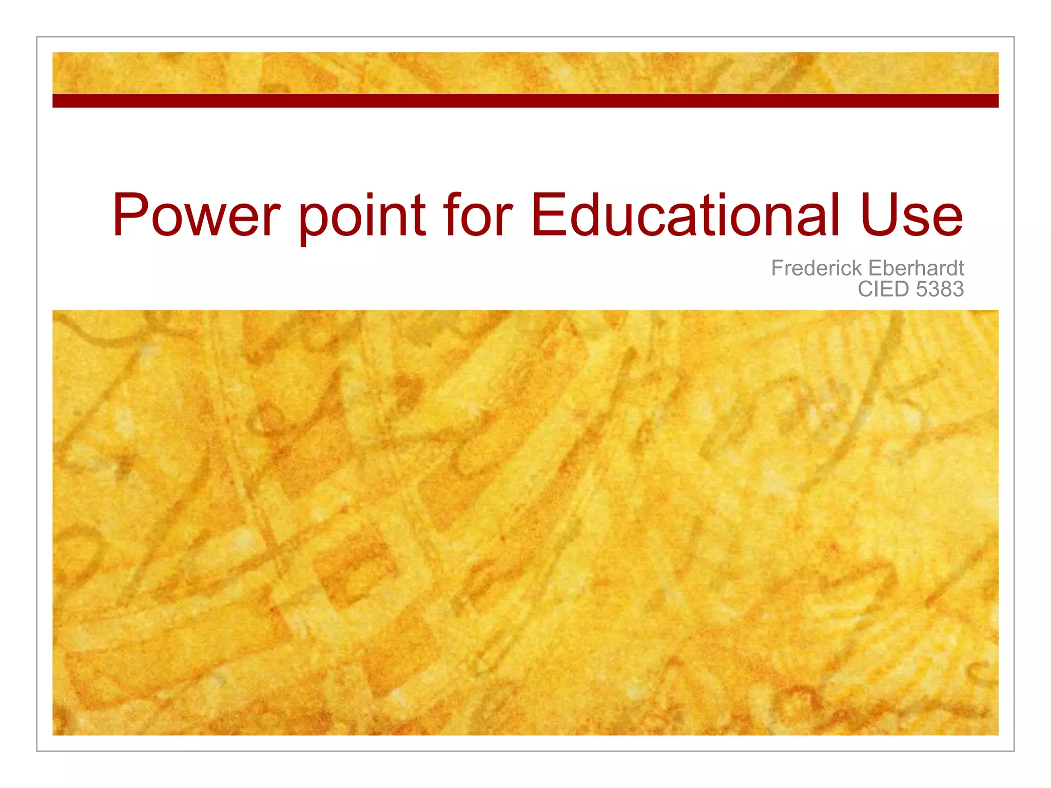 How to do powerpoints for class | PPT