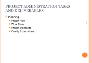 How to do Project Work and Administration Process correctly - Sameer ...