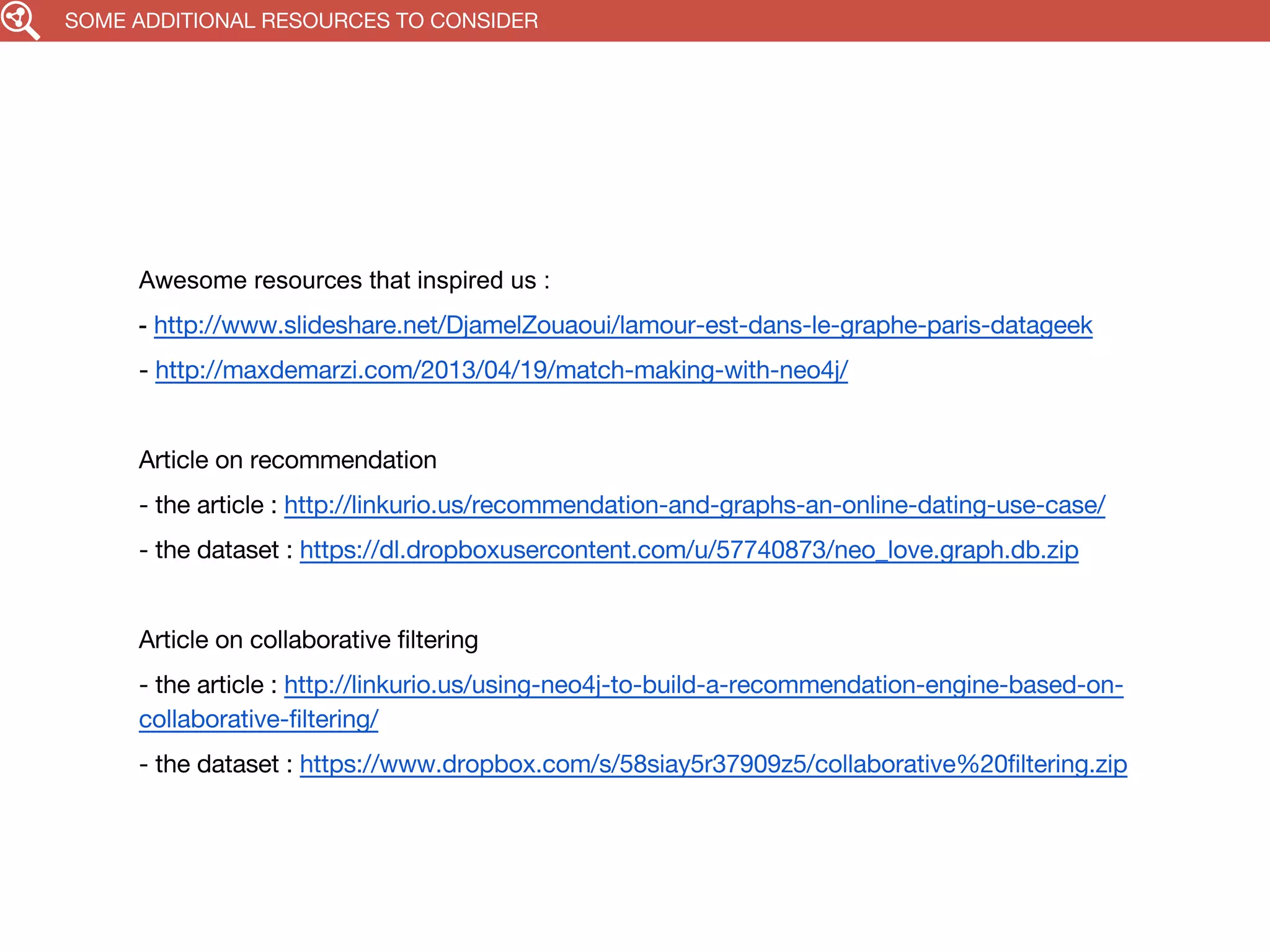 How to use graphs to build recommendation engines | PPT