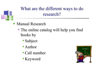 How To Do Research | PPT