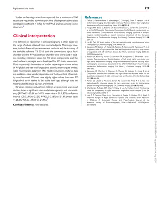 How to do right ventricular strain | PDF