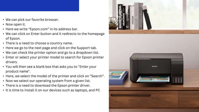 How To Teach Epson Connect printer setup utility | PPT