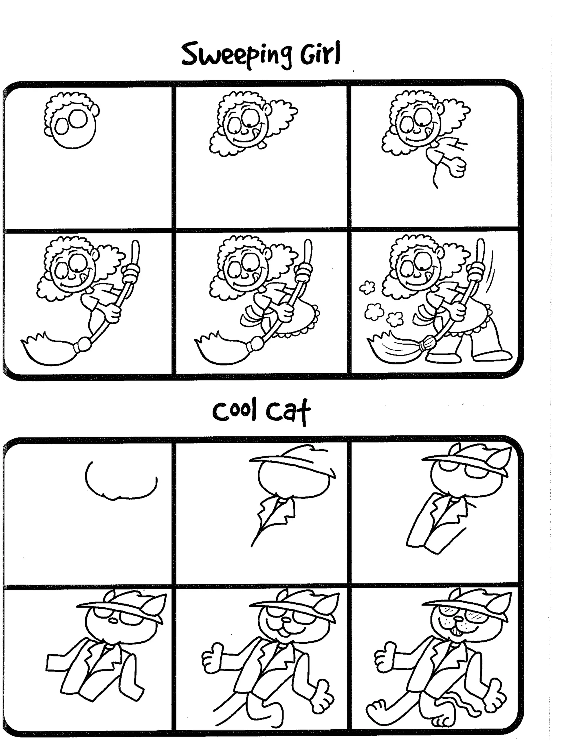 How To Draw 101 Cartoon Characters Secondhand Activity Book Cartoon ...