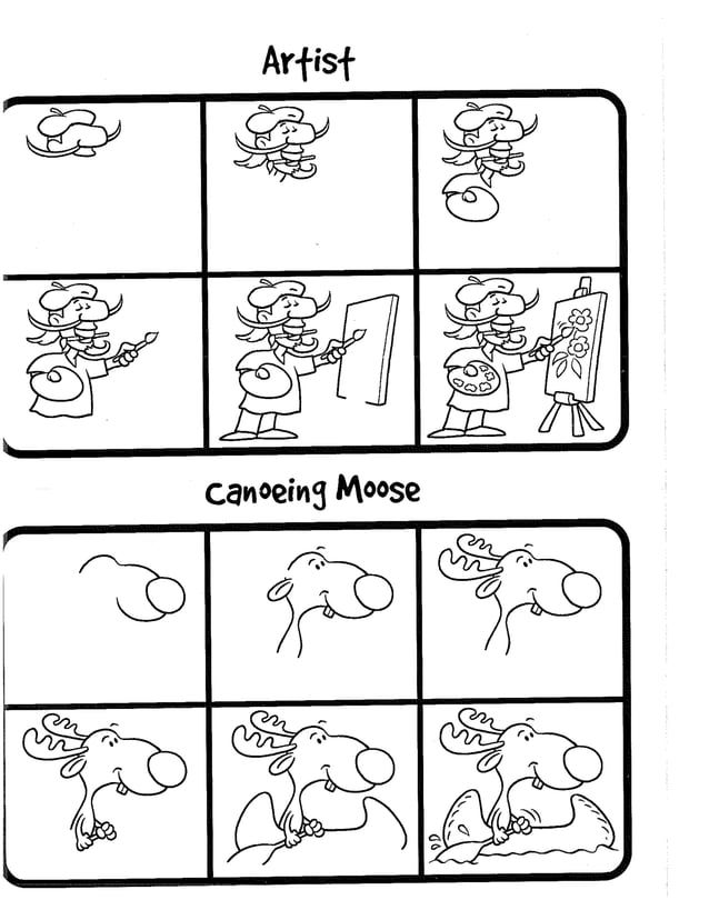 Hướng dẫn vẽ nhân vật hoạt hình - How to draw 101 cartoon characters | PDF