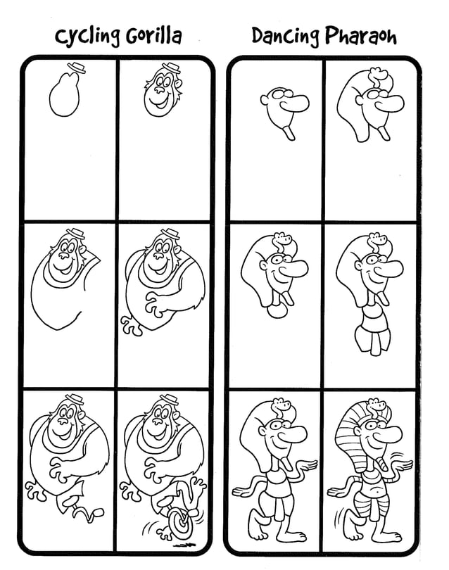 Hướng dẫn vẽ nhân vật hoạt hình - How to draw 101 cartoon characters | PDF
