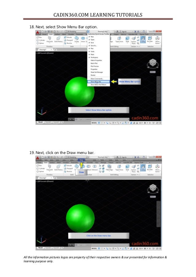 How To Draw 3d Sphere Using AutoCAD Sphere Command how-to-draw-3d-sphere-using-autocad-sphere-command