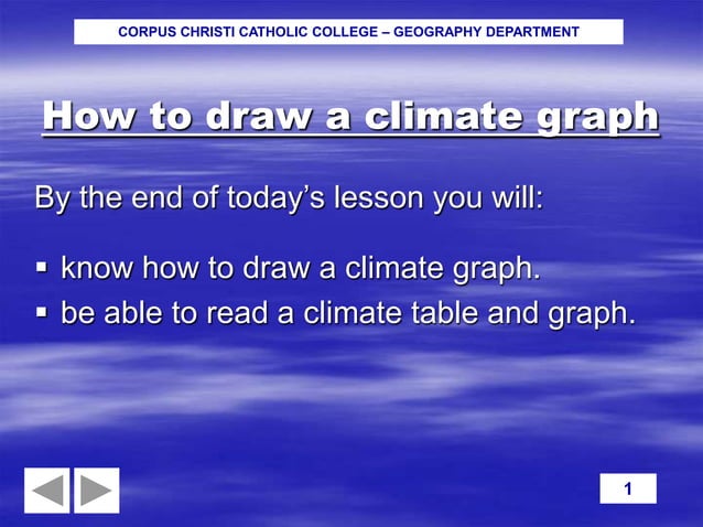 How to draw a climate graph??? | PPT | Weather | Science