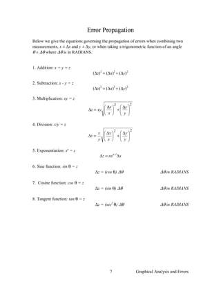 How to draw a good graph | PDF | Physics | Science
