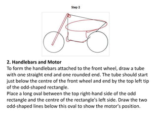 How to draw a motorbike | PPTX