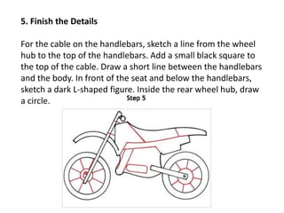 How to draw a motorbike | PPTX