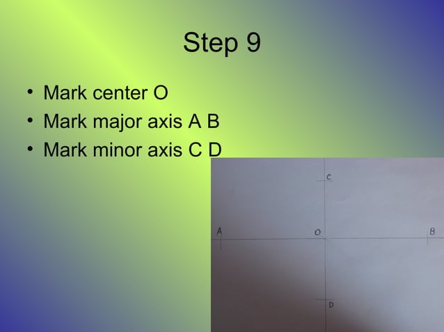 How to draw an ellipse | PPT | Drawing and Sketching | Arts and Crafts
