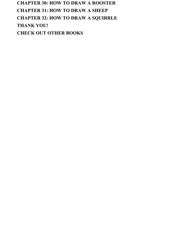 How To Draw Animals In Simple Steps: The Step By Step Guide To 32 ...