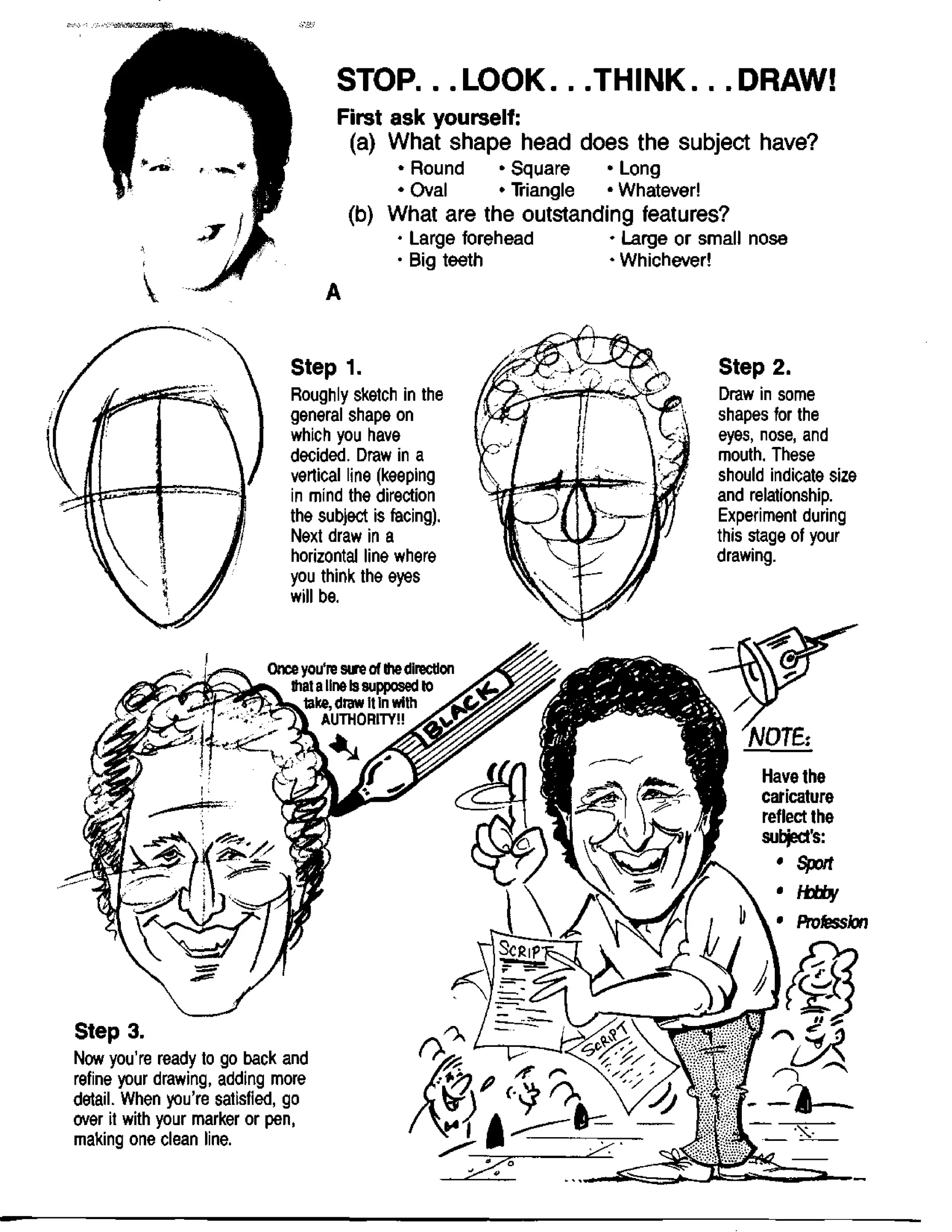 How to draw blitz cartoons | PDF