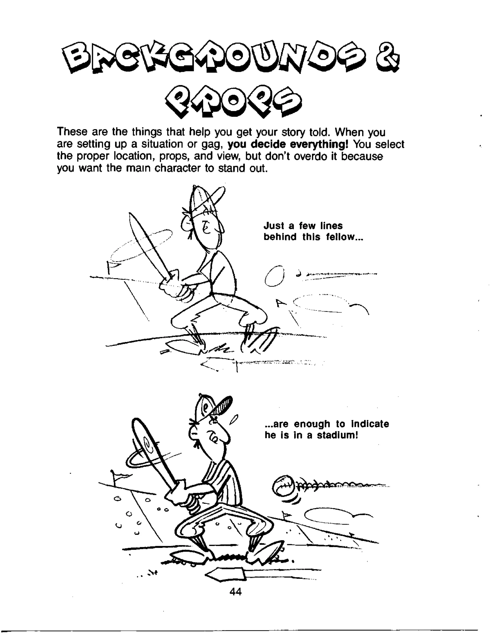 How to draw blitz cartoons | PDF