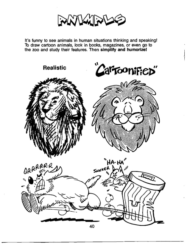 How to draw blitz cartoons | PDF