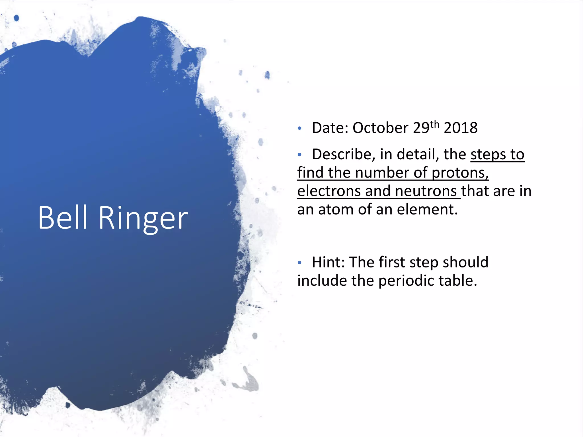 How to draw Bohr diagrams | PPTX