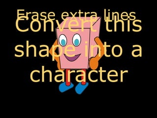 How to draw cartoon characters - Basic Instructions | PPSX | Drawing ...