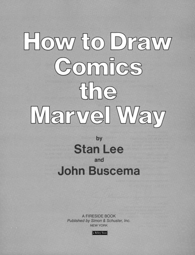 How to draw comics the marvel way stan lee | PDF