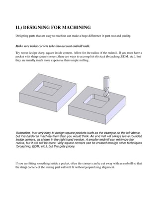 How to draw mechanical parts correctly | PDF