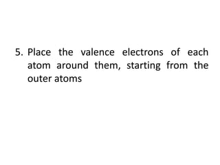 How to draw methane ch4 lewis structure | PPTX