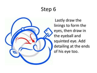 How to draw popeye | PPT