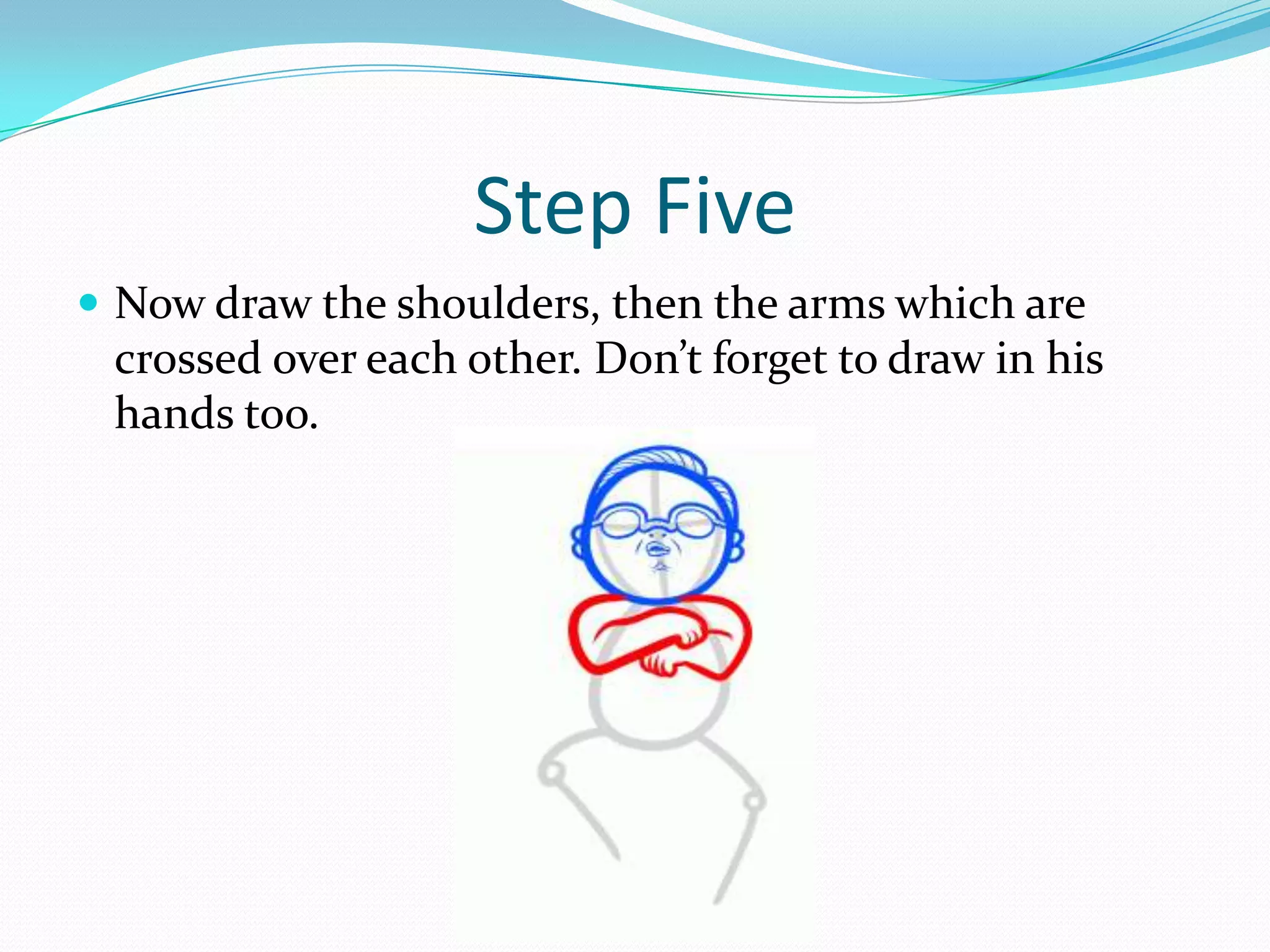 How To Draw Psy From Gangnam Style | PPT