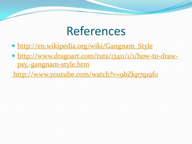 How To Draw PSY Gangnam Style | PPT