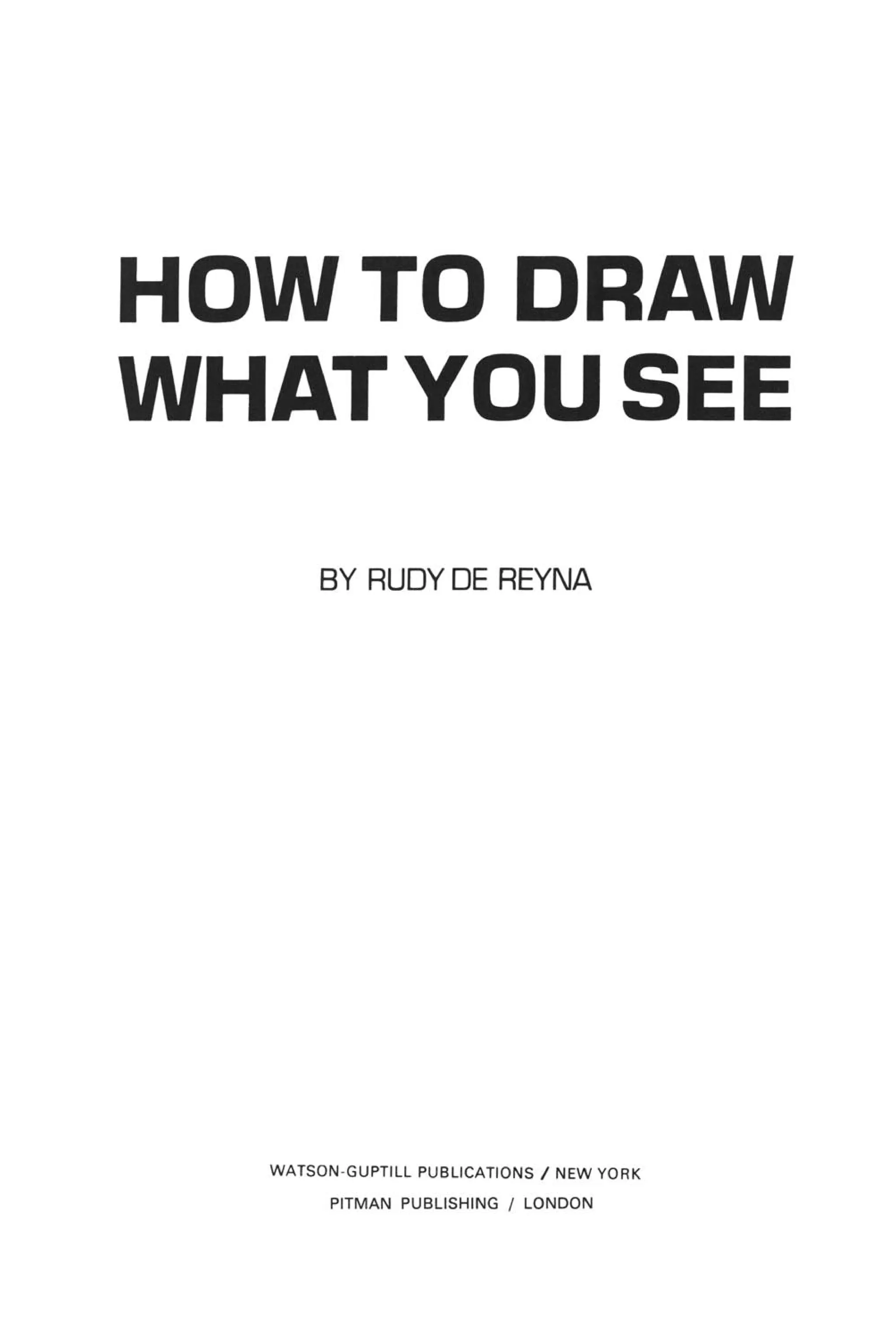 How to draw what you see - PDF Room.pdf