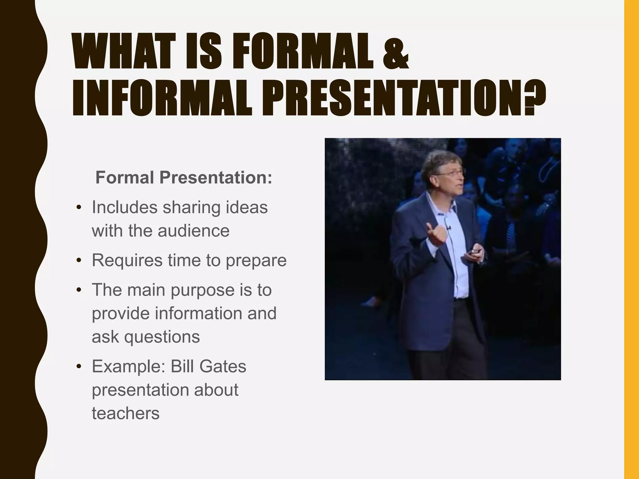 How to dress for formal & informal presentations | PPTX
