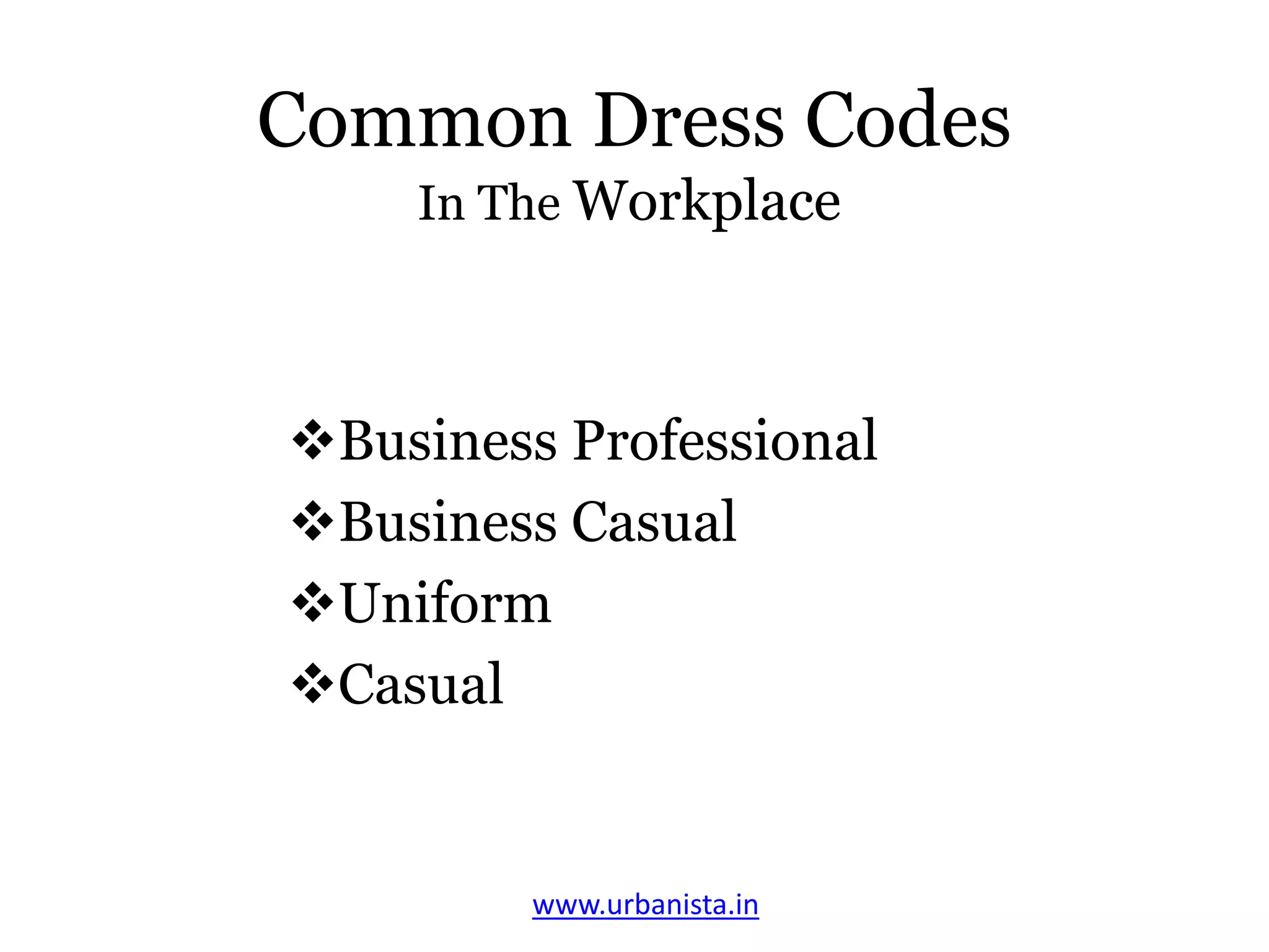How to Dress Professionally | PPT