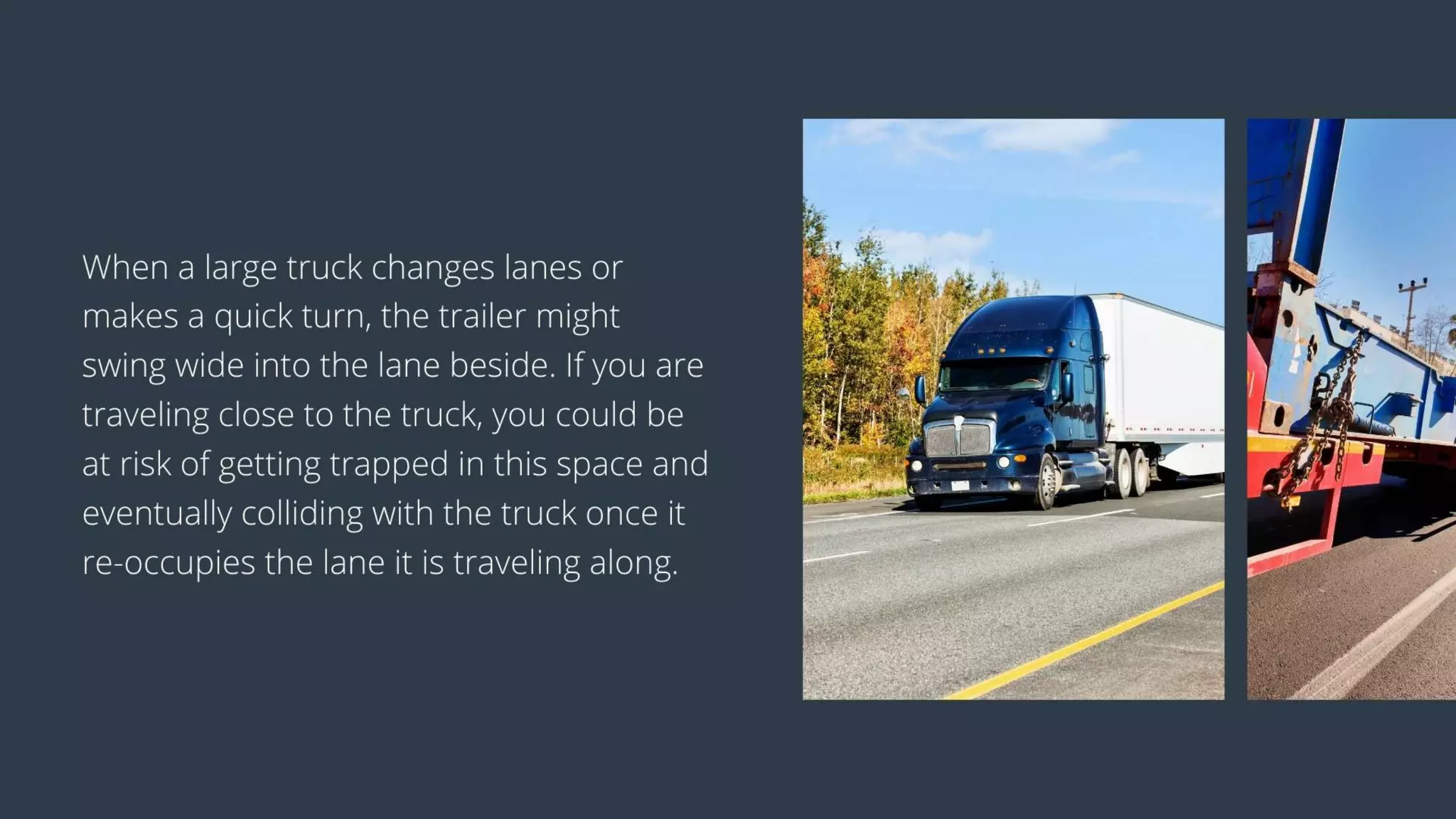 How to Drive Safely While Sharing the Road With Heavy Trucks | PPT