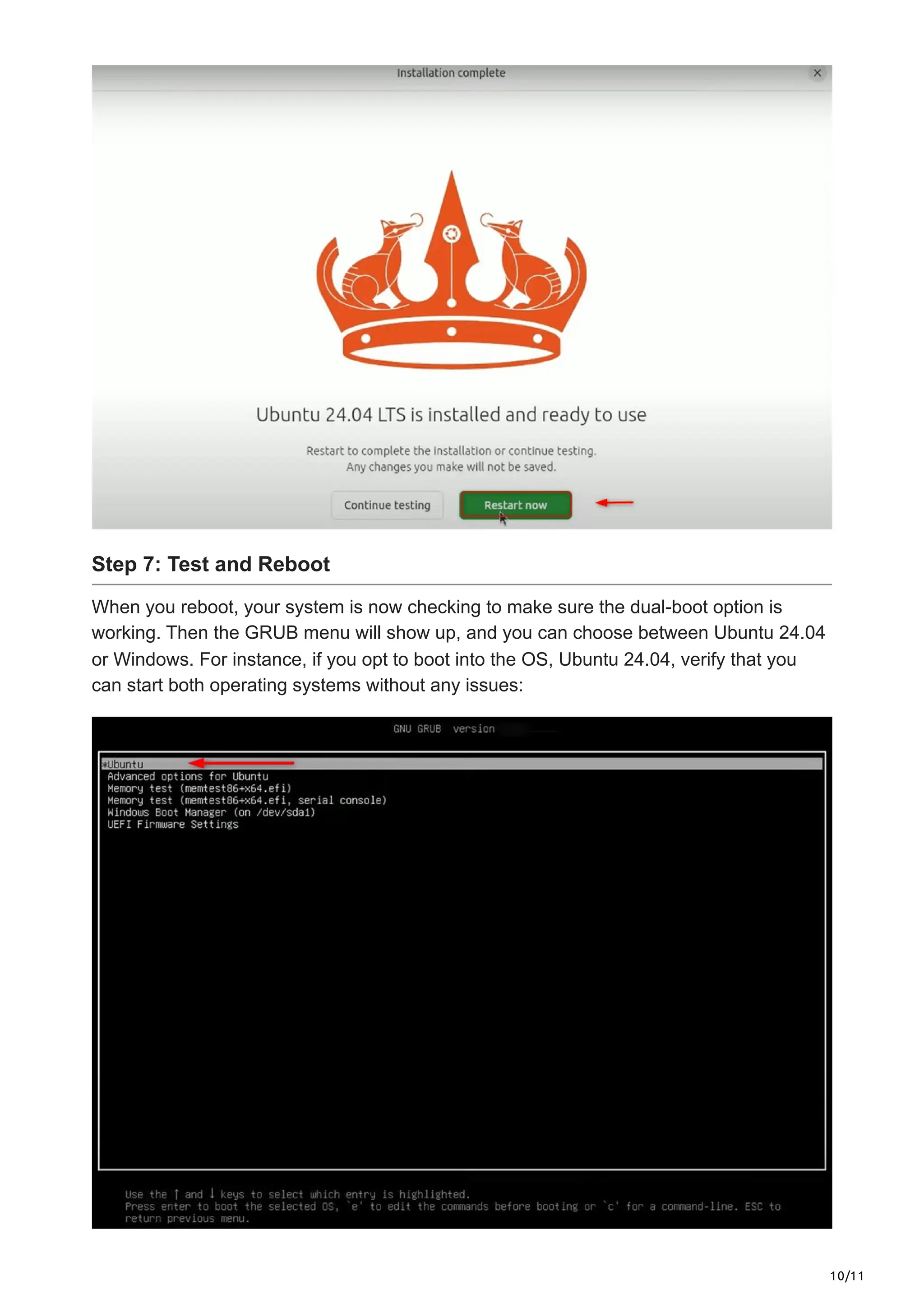 How to Dual Boot Windows 11 and Ubuntu 24.04.pdf