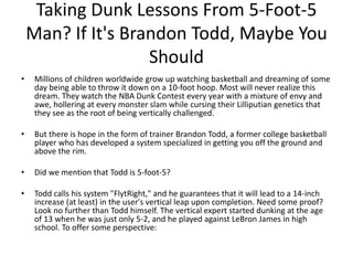 How to dunk | PPTX