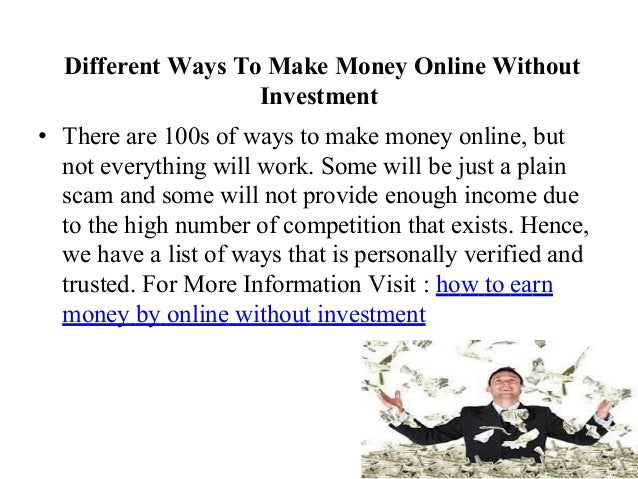 how To Earn Money Without Investment how-to-earn-money-without-investment