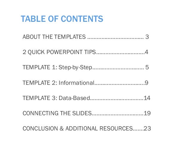 How to easily create 3 infographics in ppt