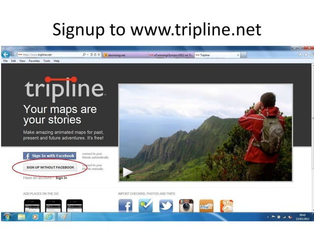 How to edit a tripline map | PPTX