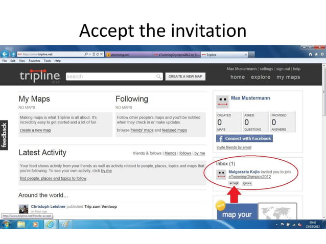 How to edit a tripline map | PPTX