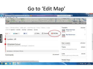 How to edit a tripline map | PPTX
