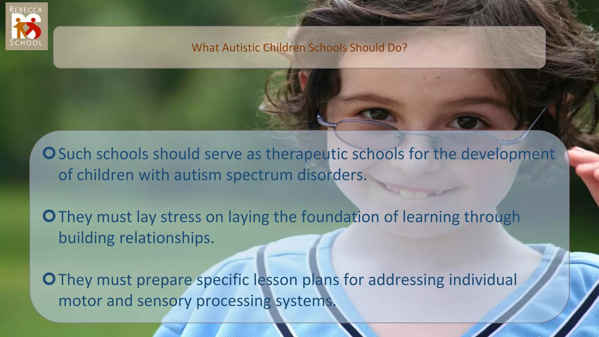 How to Educate Students With Autism Spectrum Disorders | PPT