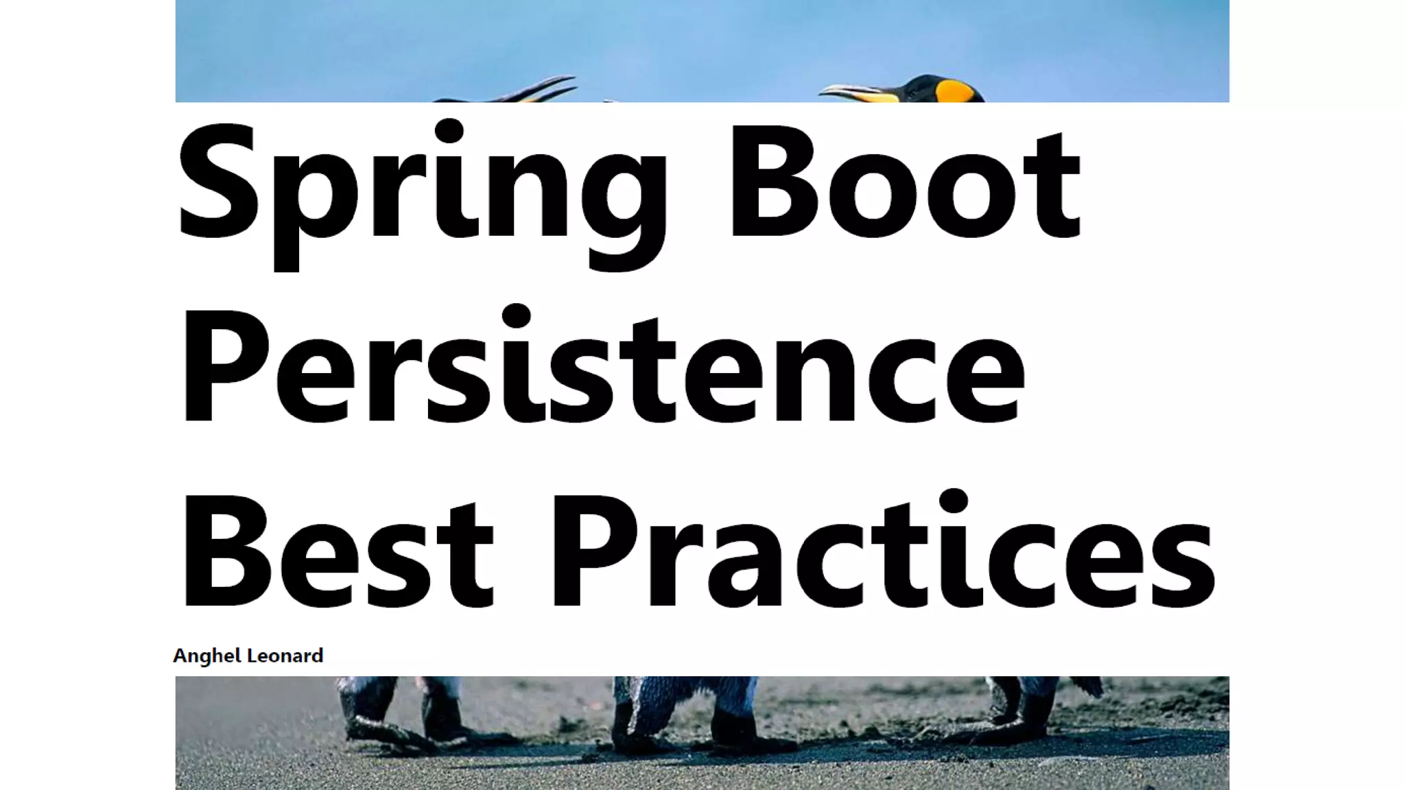 Spring Boot Persistence Best Practices - How to effectively shape the @OneToMany association | PPT