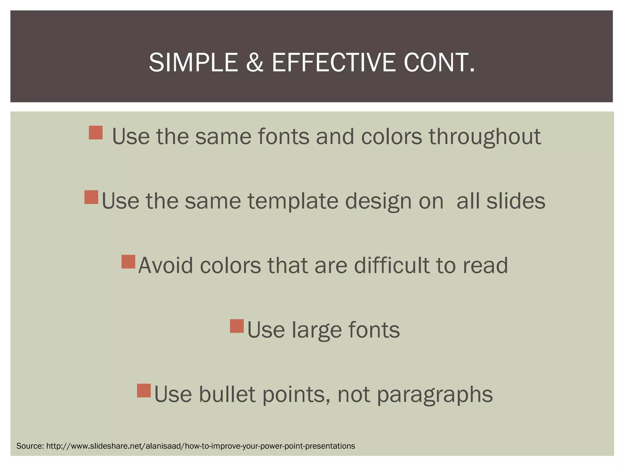 How to Effectively Use PowerPoint | PPT