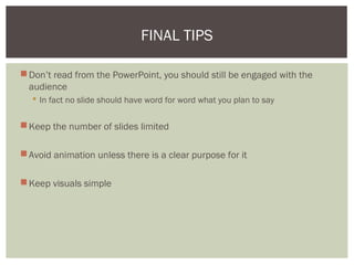 How to Effectively Use PowerPoint | PPT