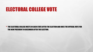 How a Presidental Election Works | PPTX