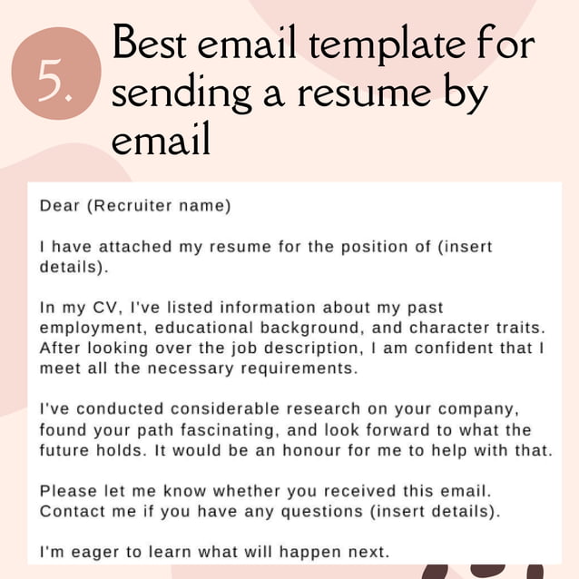 How_To_Email_A_Resume | PDF