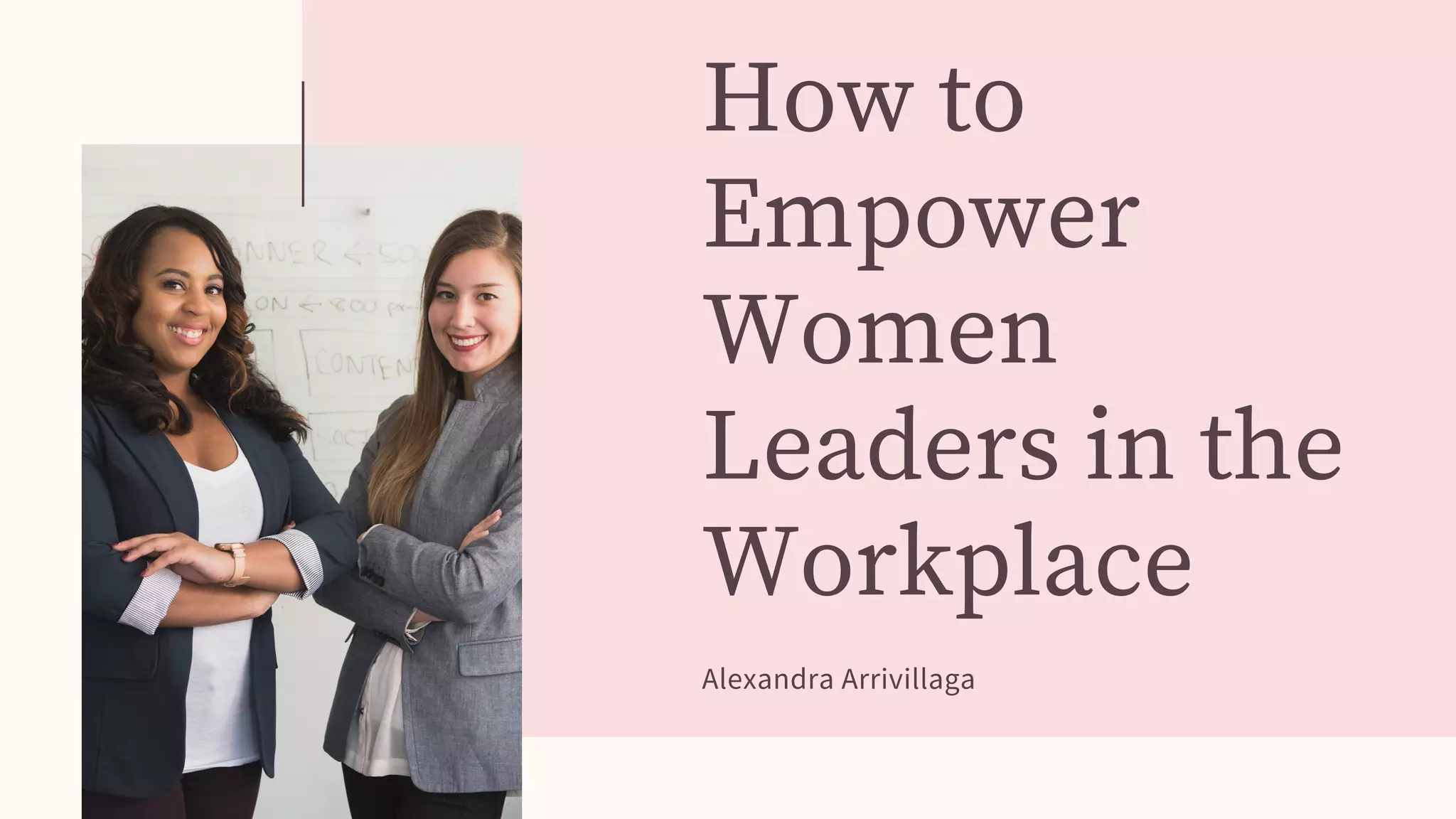 How to Empower Women Leaders in the Workplace | PPT