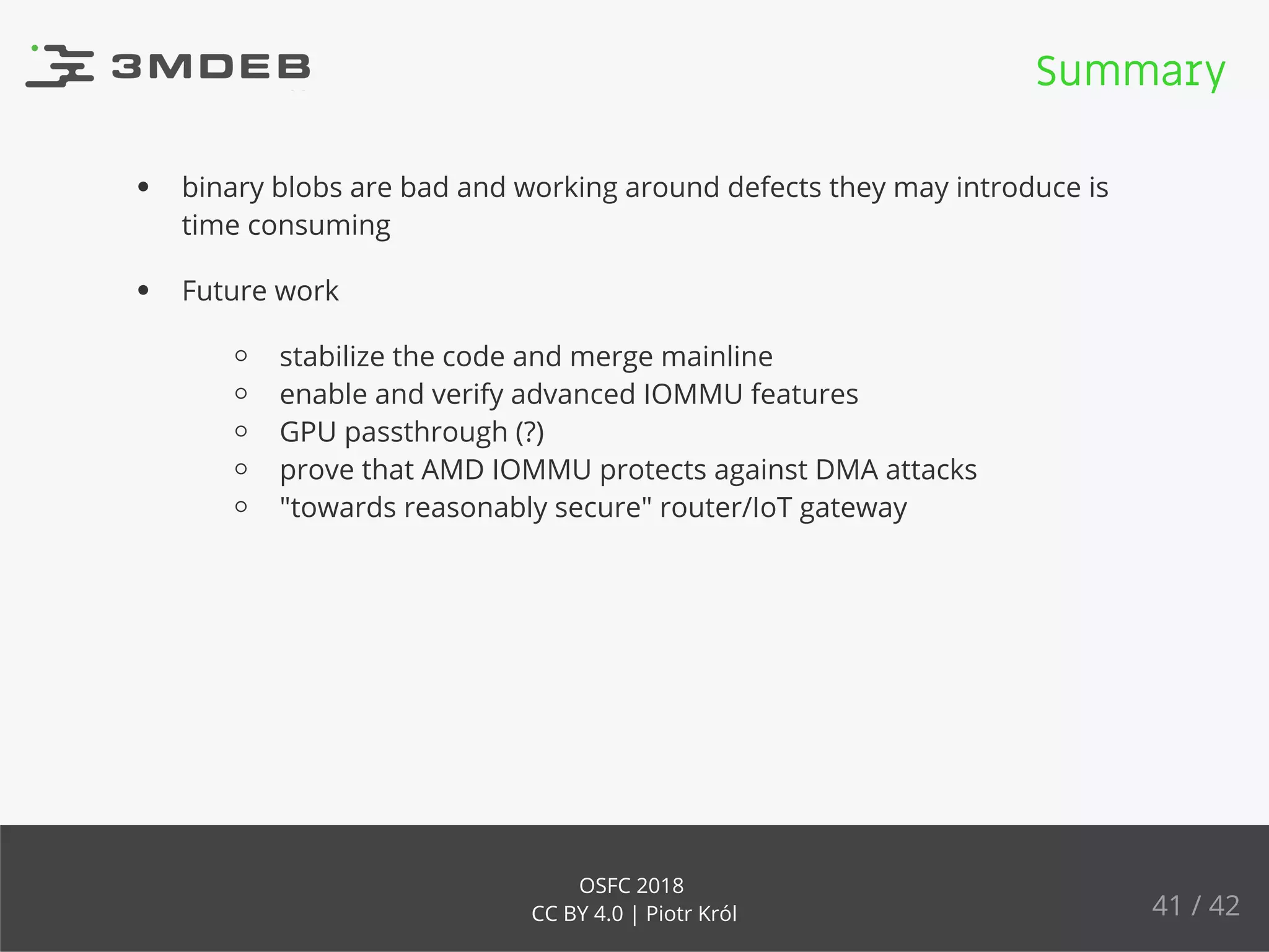 How to enable AMD IOMMU in coreboot? | PDF